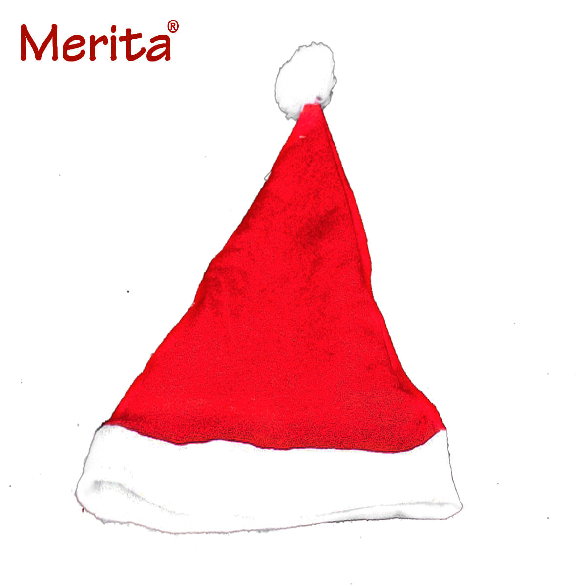 Gorro de Natal Vermelho 40cm Merita BSC-8900 - Rei do Armarinho